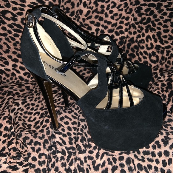 bebe | Shoes | Bebe Platform Shoes Cute As Ever | Poshmark